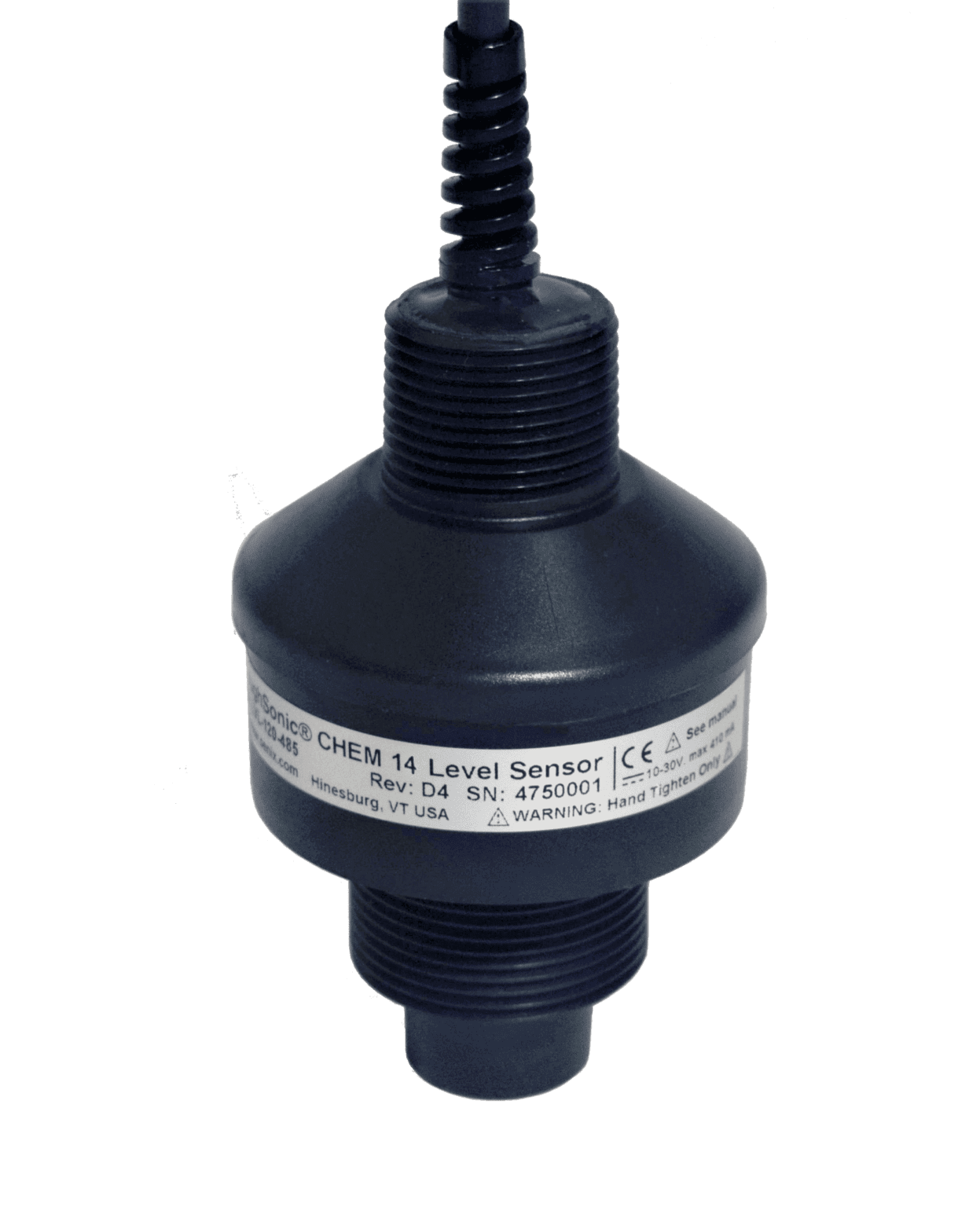 ToughSonic CHEM 14 Level Sensor | Whitman Controls